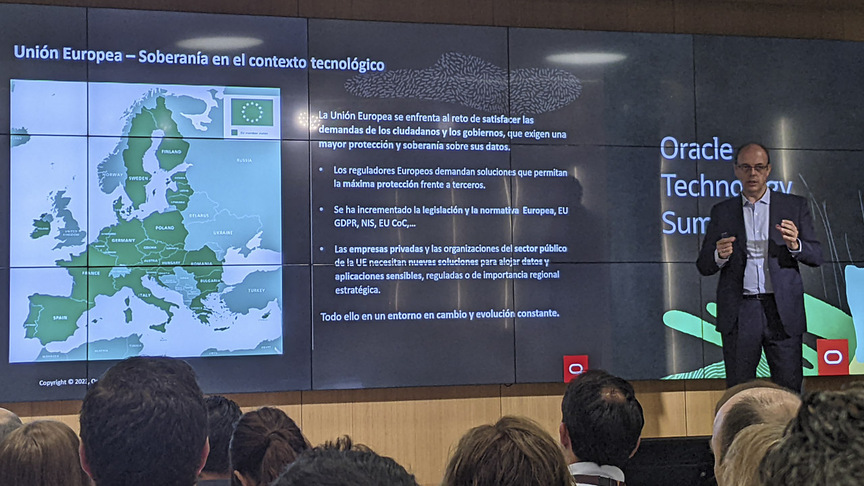 La primera nube soberana de Europa llega a España de la mano de Oracle ...